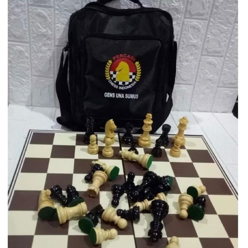Chess SET Folding PERCASI CHAMPION INTERNATIONAL EXCLUSIVE CHESE ...