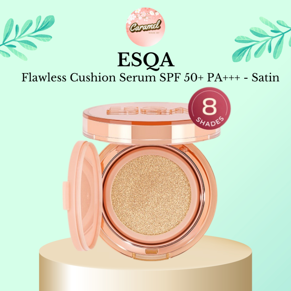 [NEW] Esqa Flawless Cushion Serum SPF 50+ PA+++ (Satin) | Shopee Singapore