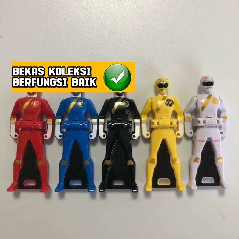 Dx Ranger Key Gokaiger Gokai Power Rangers Wild Force Hyakujuu Sentai ...