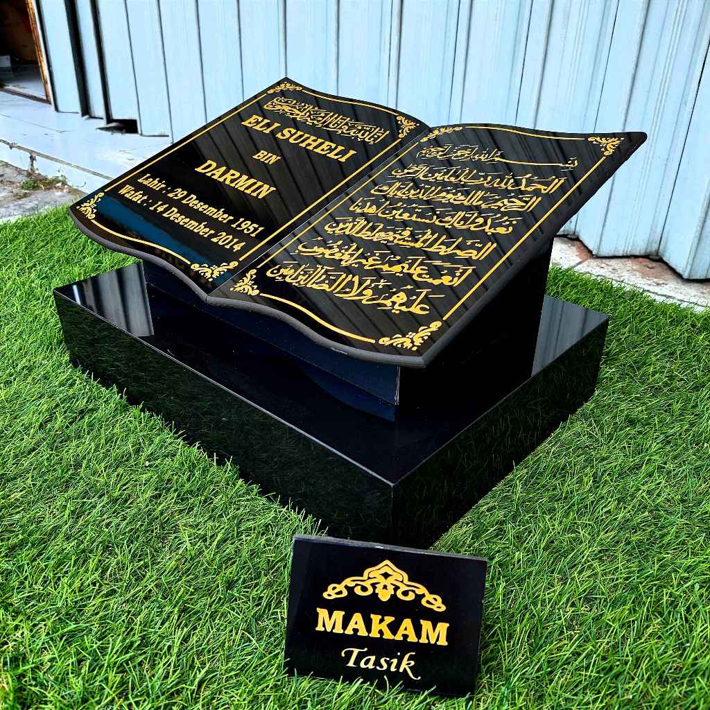 TASIK GRAVE - PBE - GTH/C 30X40 - PREMIUM BOOK-SHAPED GRANITE GRAVE ...