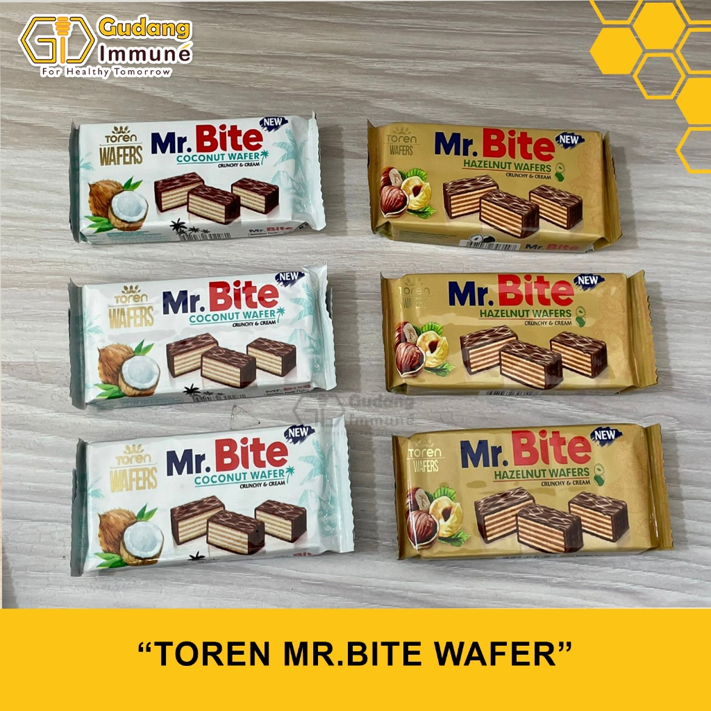 Toren Mr.Bite, hazelnut, coconut, Turkish Wafer, Turkish chocolate ...