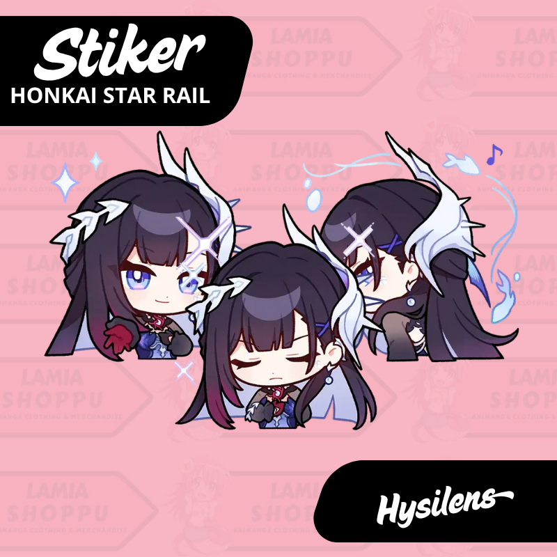Honkai Star Rail Hysolens Sticker | Hysilens HSR Sticker | Waterproof ...