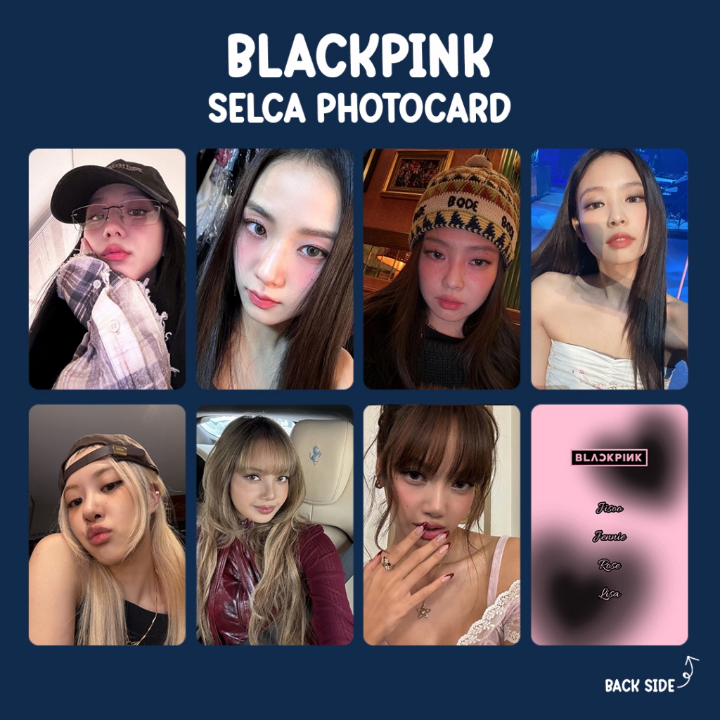 BLACKPINK SELCA PHOTOCARD VOL. 1 | Shopee Singapore