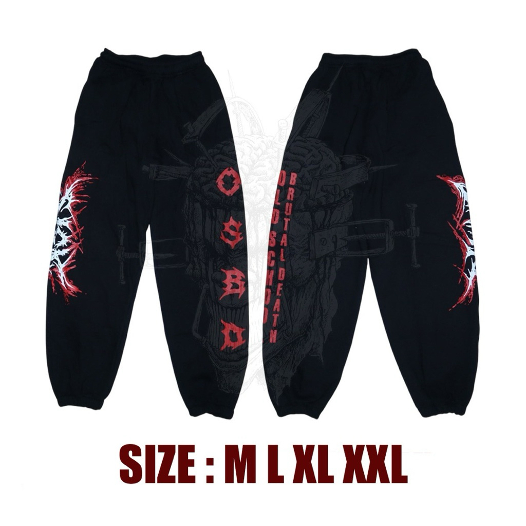 SICK old school brutal death metal - SWEATSPANTS JOGGERPANTS original ...