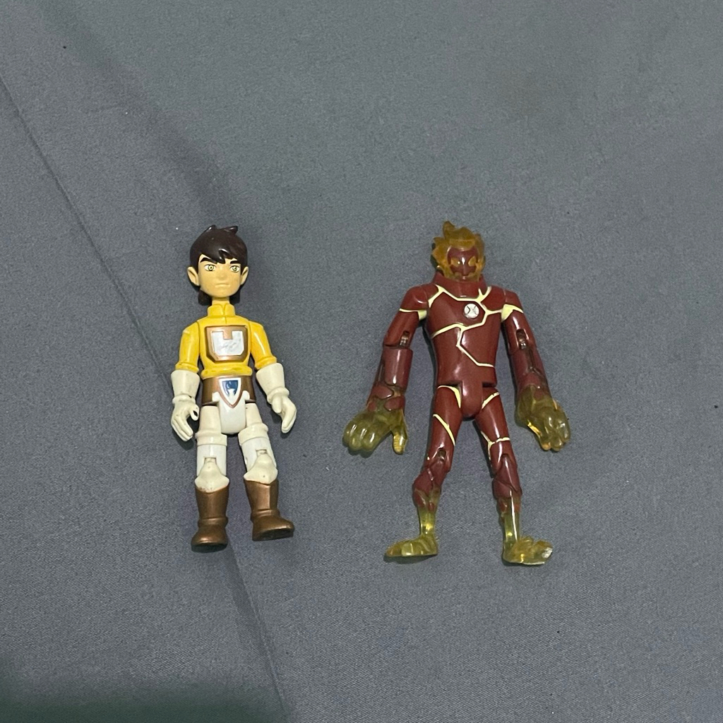 Ben 10 Figure Set (Enforcer Ben & Headblast) | Shopee Singapore