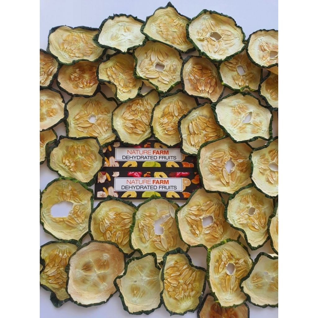 Nature Farm Premium Dried Cucumber - Dried sliced Cucumber garnish ...