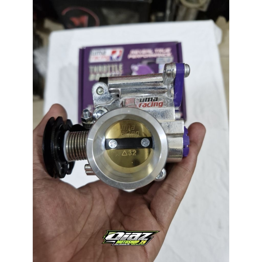 TB Uma Racing Throttle Body Uma Racing 32mm Yamaha Aerox Nmax | Shopee ...