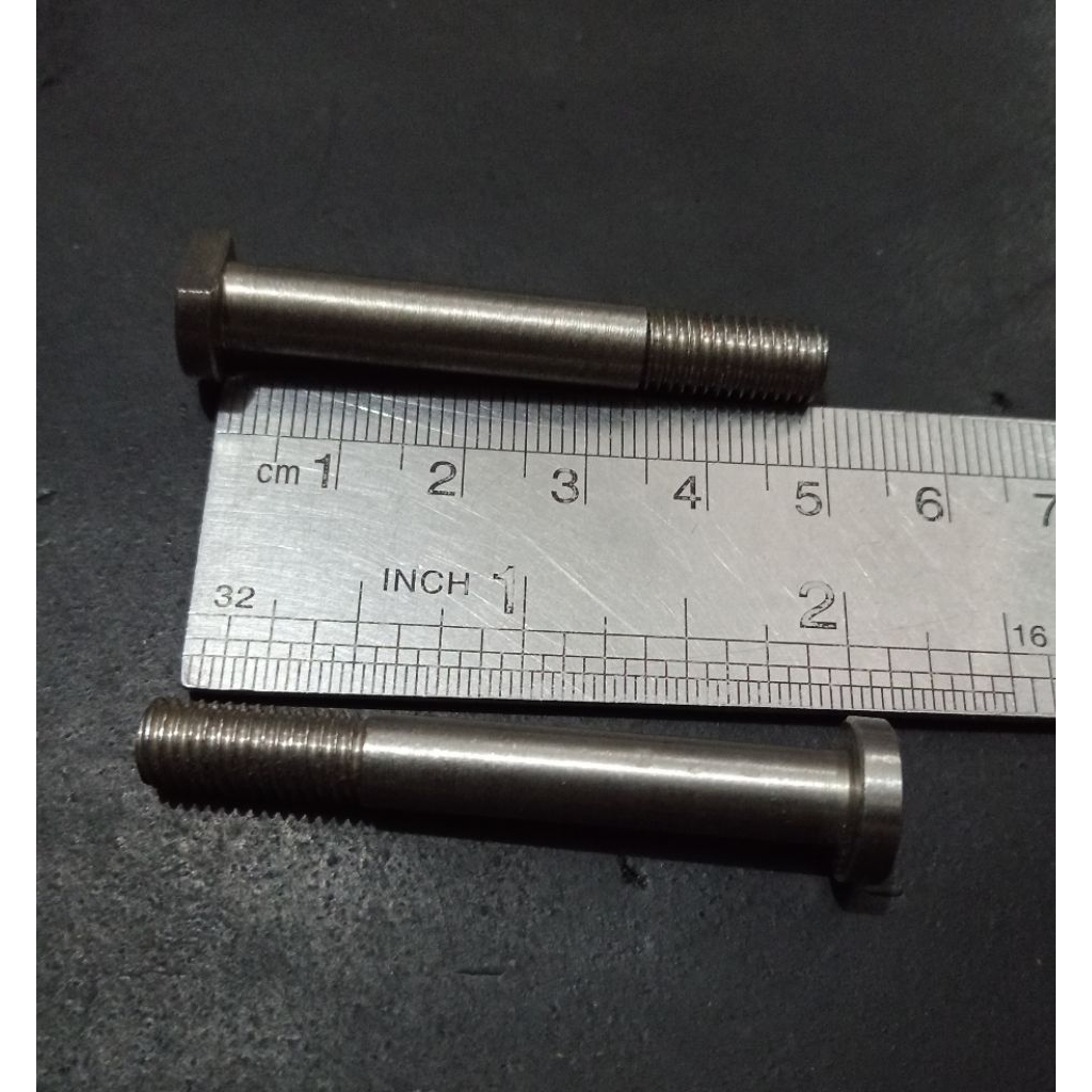 MESIN Short crank case engine bolts made of original stainless steel ...