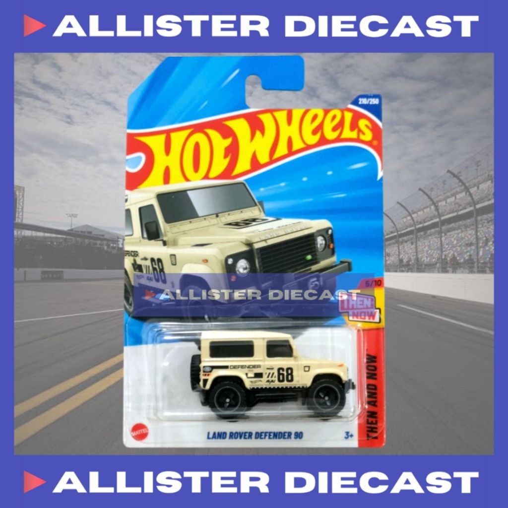 Hot Wheels Land Rover Defender 90 Beige Hotwheels Land Rover Defender ...