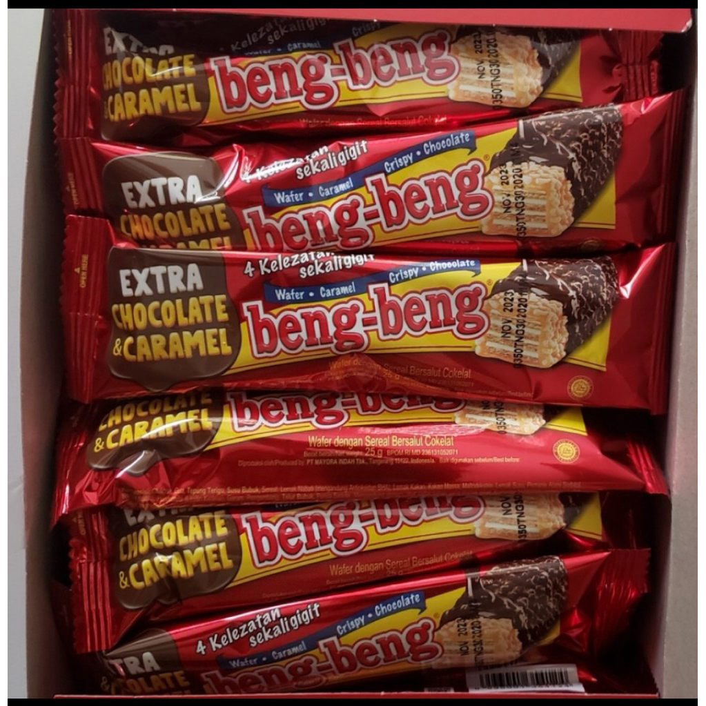 BENG BENG BENG BENG EXTRA CHOCOLATE CARAMEL BOX (CONTENTS 17 PCS ...