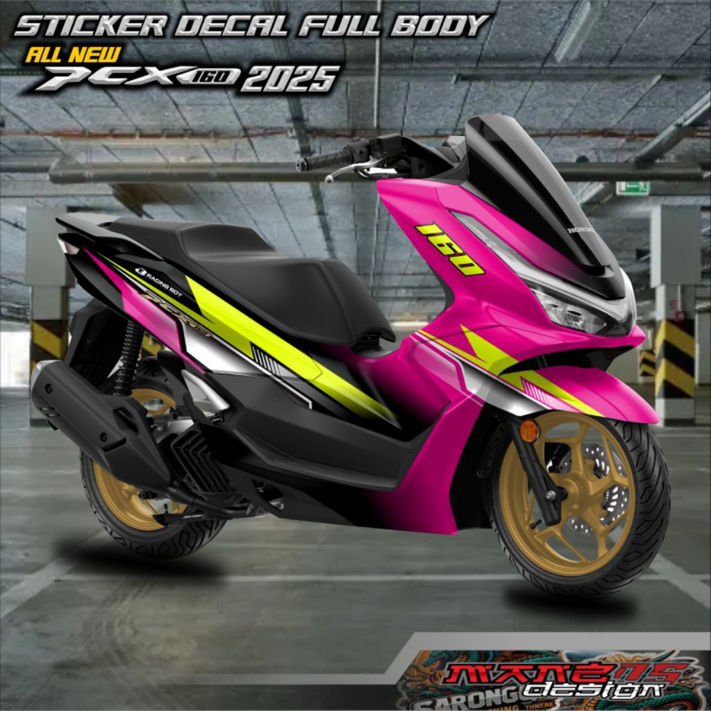 Decal sticker for Honda PCX new 2025 motorbike variations, latest abs ...