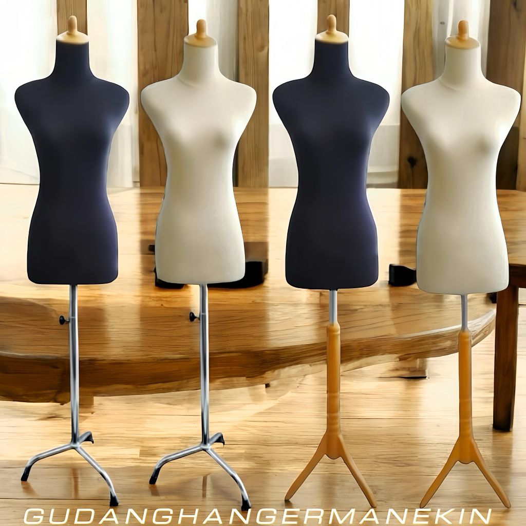 Fabric-coated Female Mannequin Statue with Iron Legs Wooden Leg ...