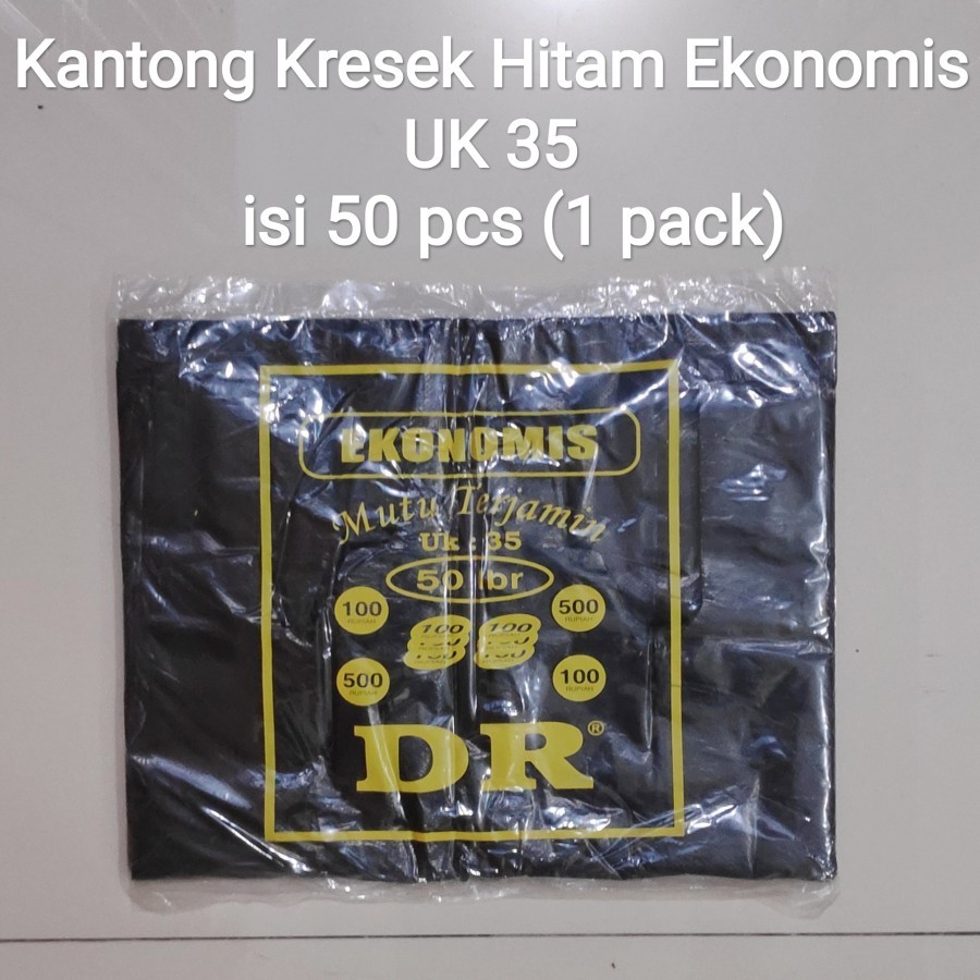 Eko 35 (5 packs) | Plastic Bags, Medium Thin Black Plastic Bags ...