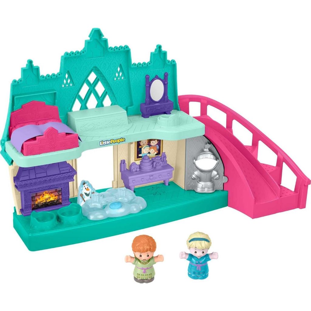 Fisher-Price Disney Frozen Arendelle Castle Playset with Lights ...