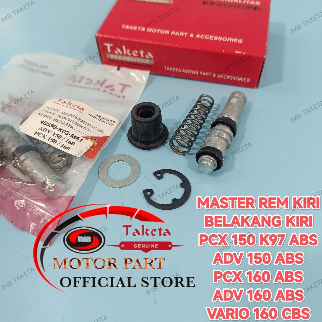 TAKETA SEAL MASTER BRAKE KIT REAR ABS ADV 150 / ADV 160 / PCX 125 150 ...