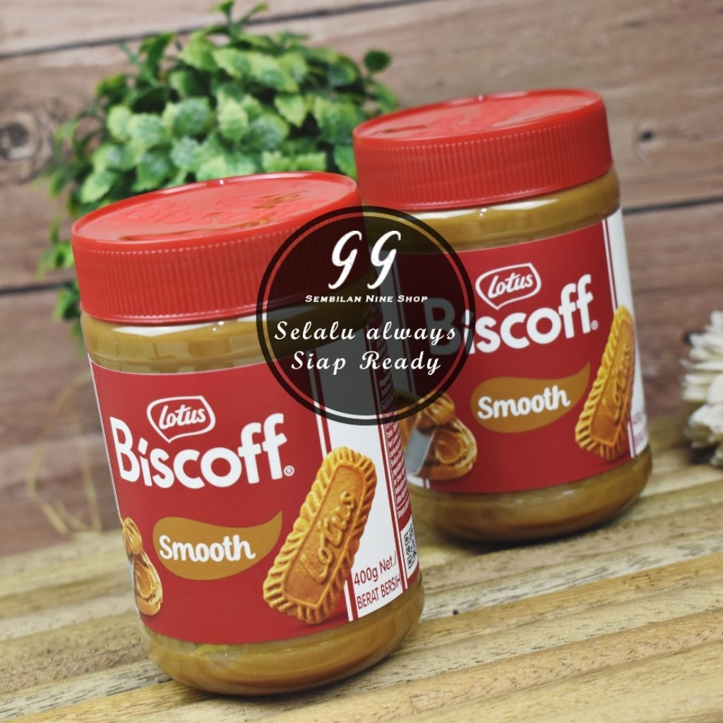 LOTUS Biscoff SMOOTH spread 400 Grams Jam spread Biscuit Lotus biscuits ...