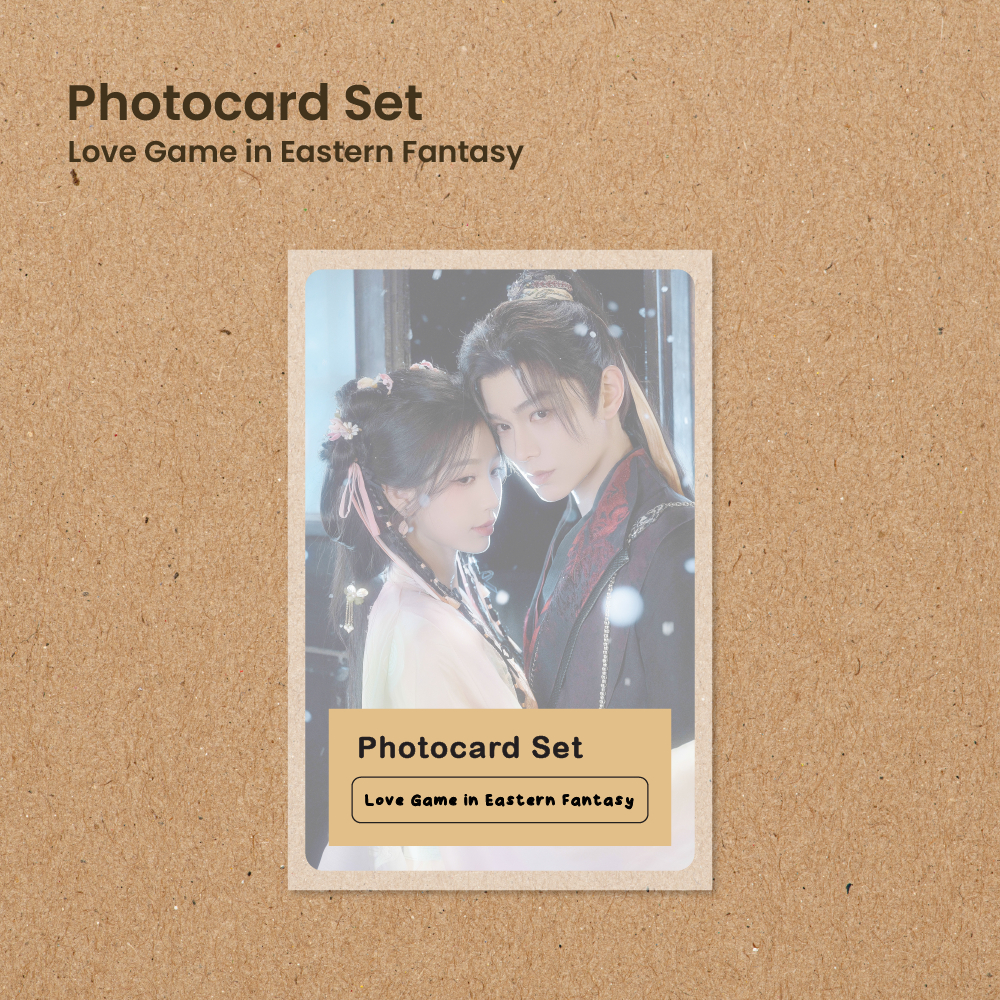 Love Game in Eastern Fantasy Fanmade Photocard - Yu Shu Xin, Ding Yu Xi ...