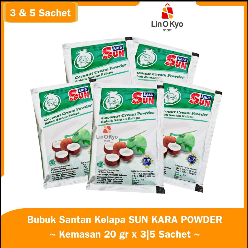 SUN KARA POWDER / Coconut Milk POWDER 20g | Shopee Singapore
