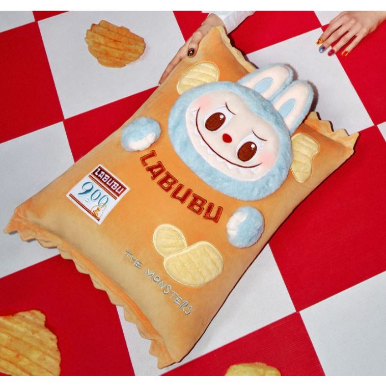 The Monsters Wacky Mart Series Labubu - Pillow Chips (PopMart) | Shopee ...