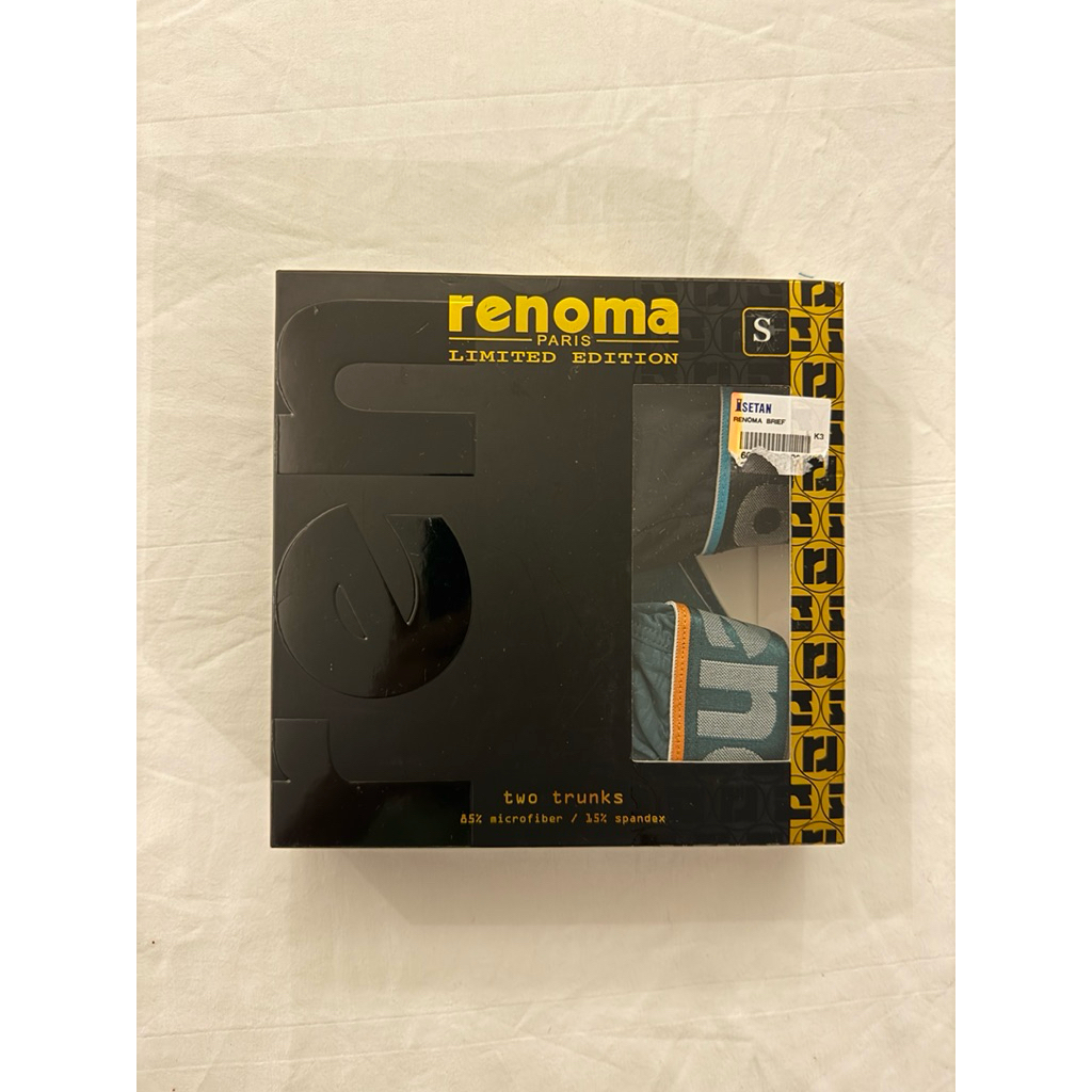 RENOMA LIMITED EDITION TRUNK RXX6232 MEN'S BOXER UNDERWEAR | Shopee ...