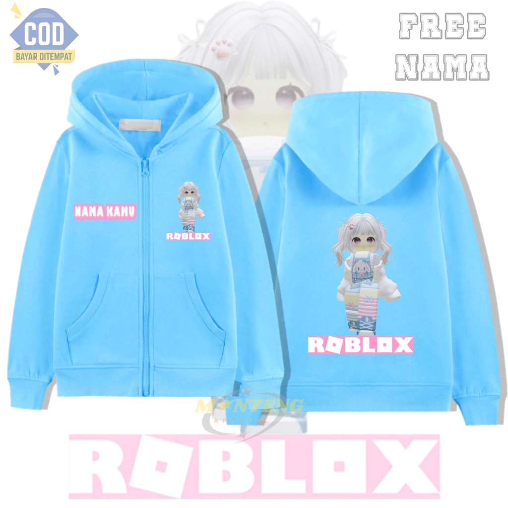 ROBLOX GIRL CINNAMOROL CHILDREN'S ZIPPER / ROBLOX GIRL CHILDREN'S ...