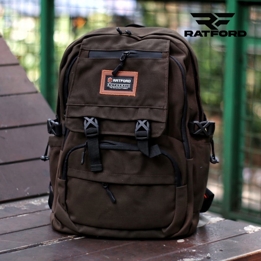 Osaka Brown Men's and Women's Backpack Simple Trendy Original School ...