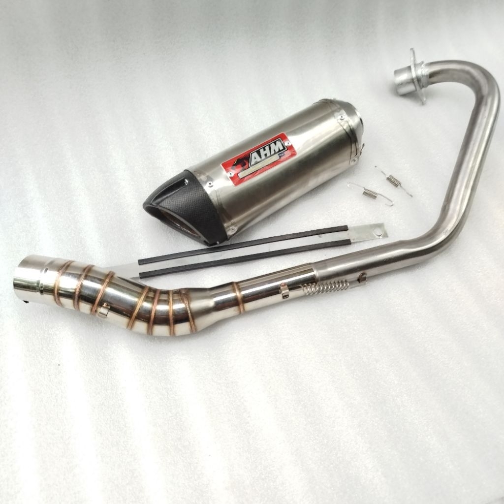 Exhaust exhaust ahm muffler pipe Demak evo z 125 R DZM 200 full system ...
