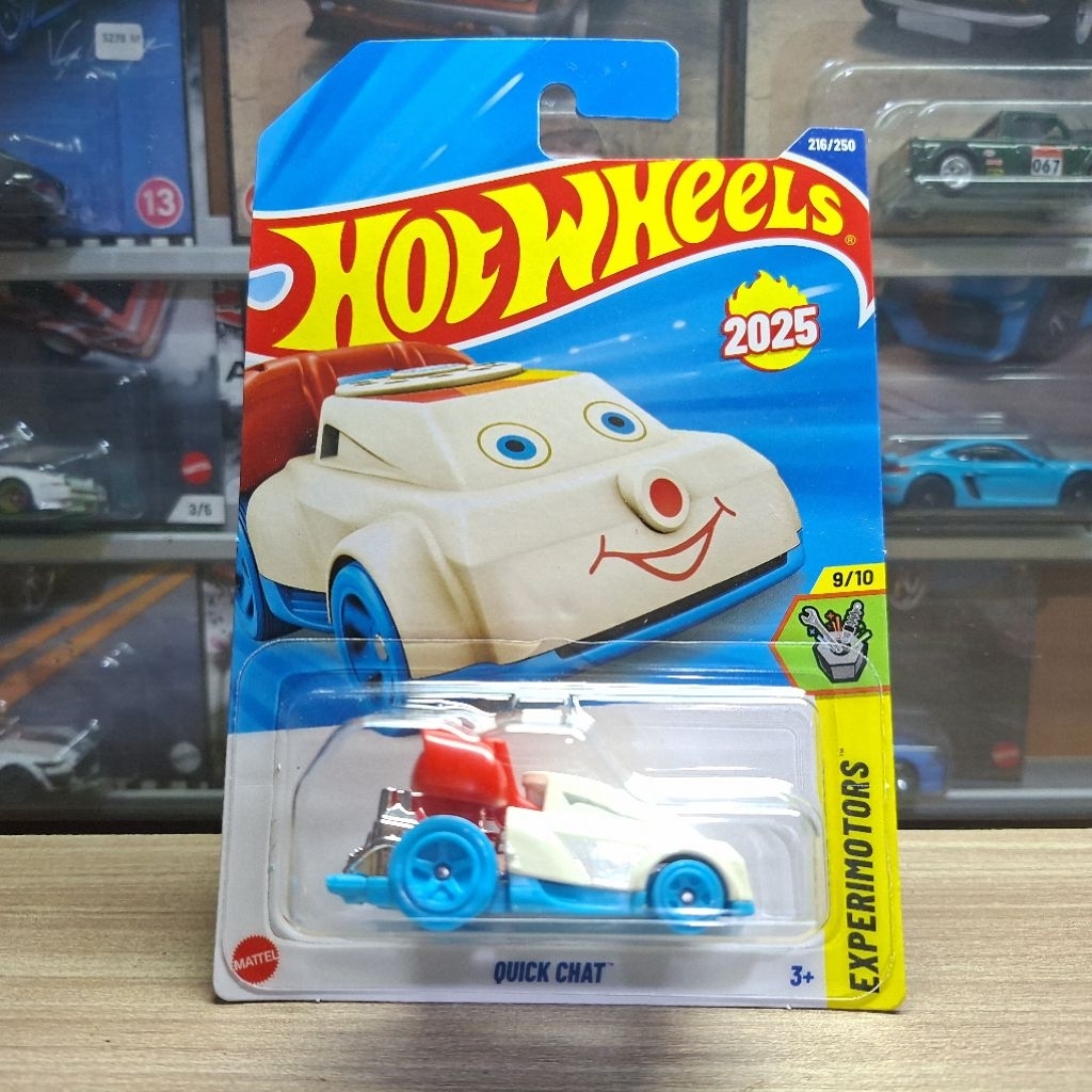 Hot Wheels Quick Chat White L 2025 - Hotwheels Original | Shopee Singapore