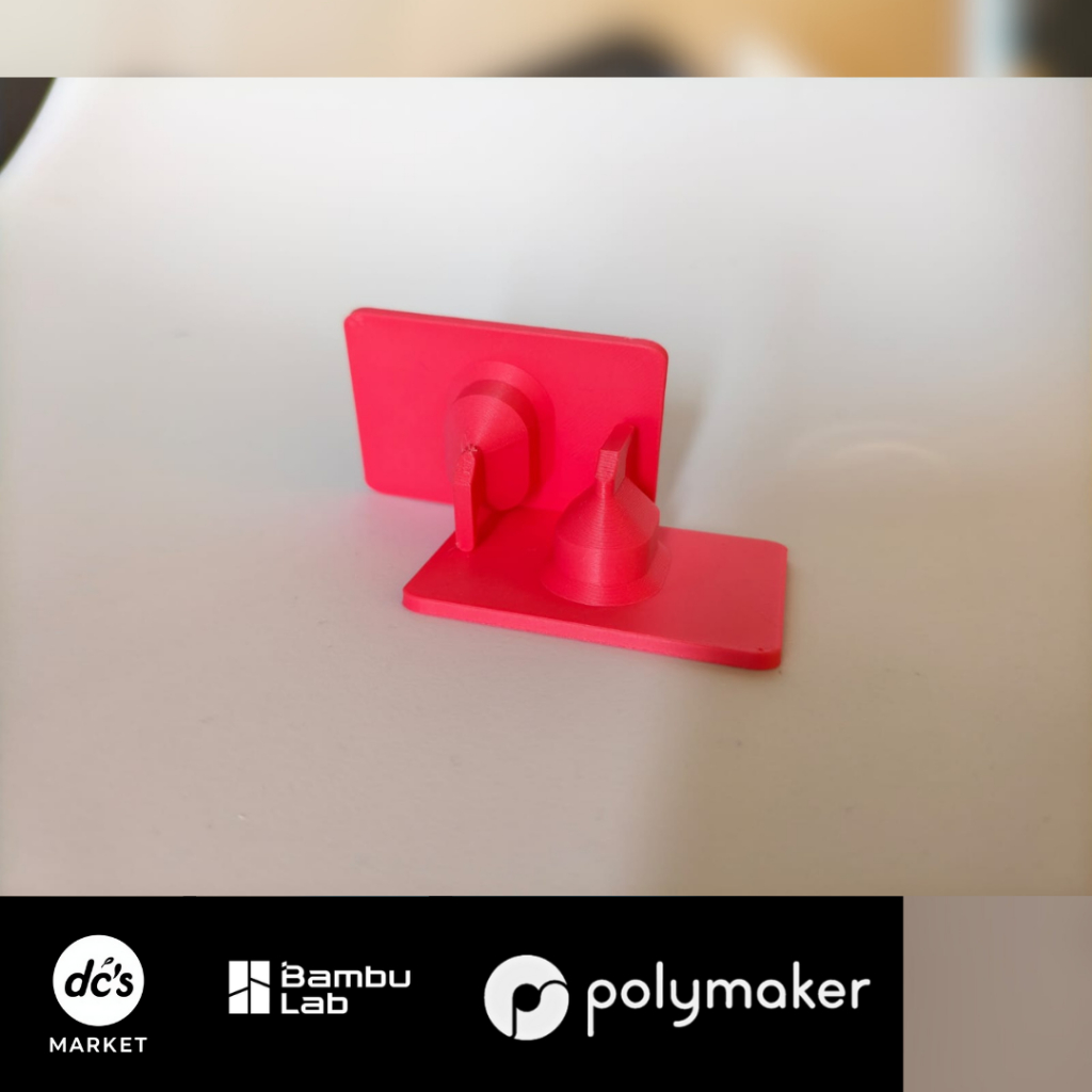 Skadis Wall Mount Without Screws | 3D Print School | Polymaker | 3D Print Custom | 3D Print ...