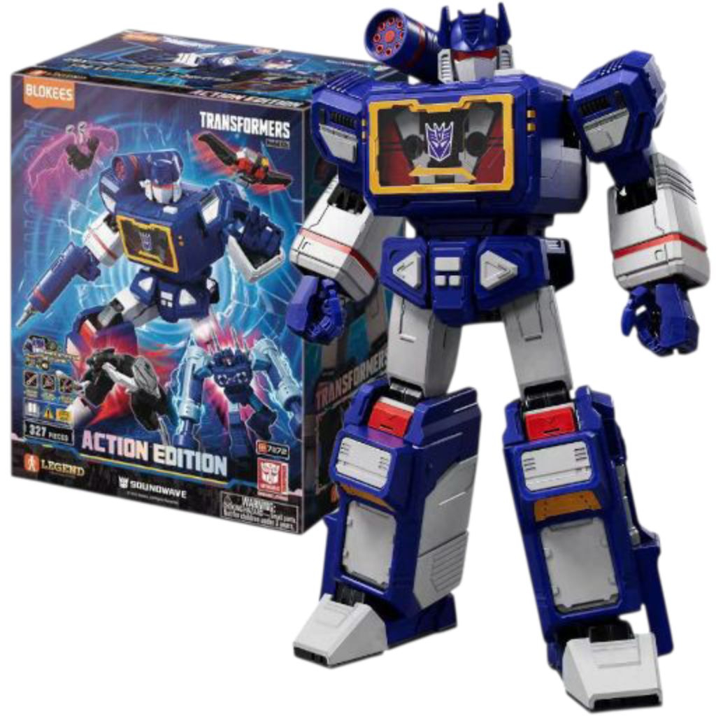 Action Figure Transformers Model Kids Action Edition Soundwave Legend ...