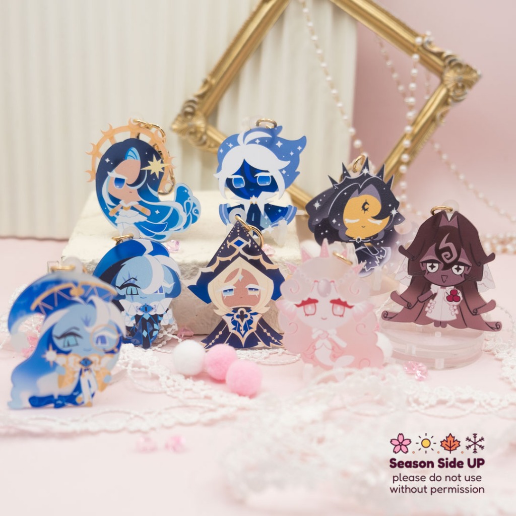 GANTUNGAN Cookie Run Kingdom Ovenbreak CRK Frosted Keychain Keychain ...