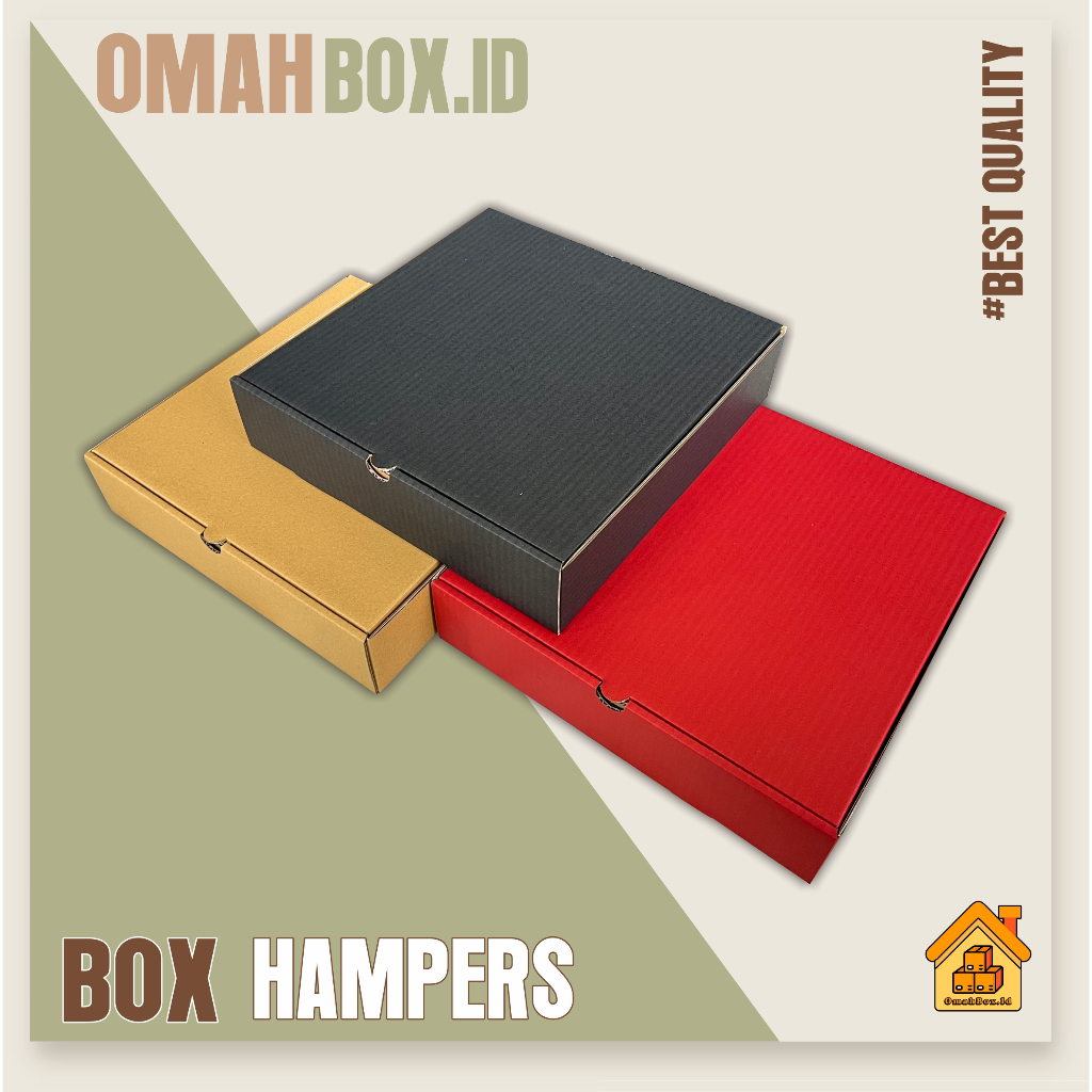 Hampers Box 30x30x7 cm | Box Box | Boxsliplock | DieCut Box | Hampers ...