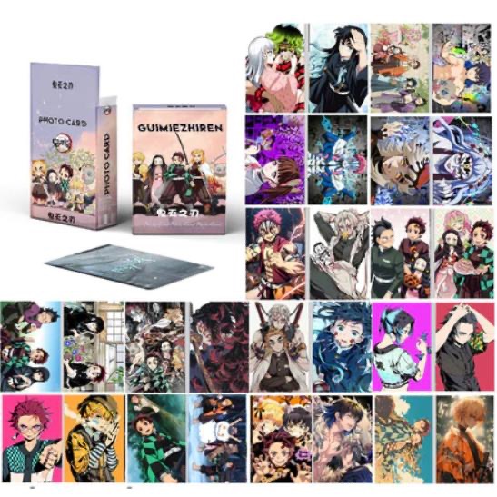 Photocard lomo card photo card lomocard 2 sides Japanese anime ...