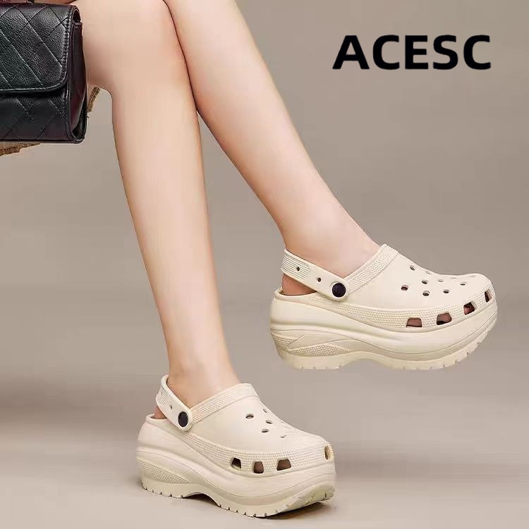 ACESC women's frog sandals, Fuji Jelly Sandals, height 7cm, wedge ...
