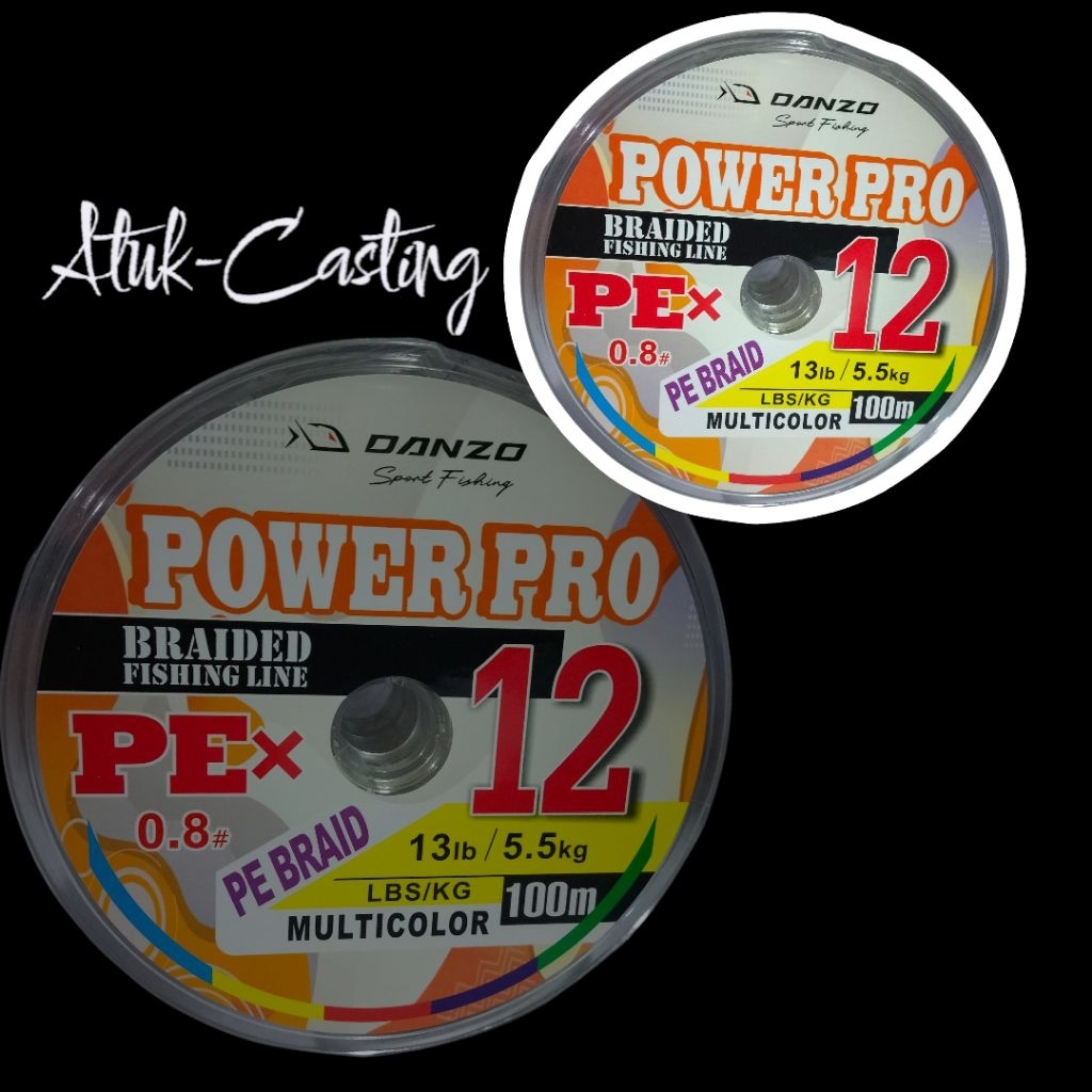 PE Danzo Power pro X12 100M strings | Shopee Singapore