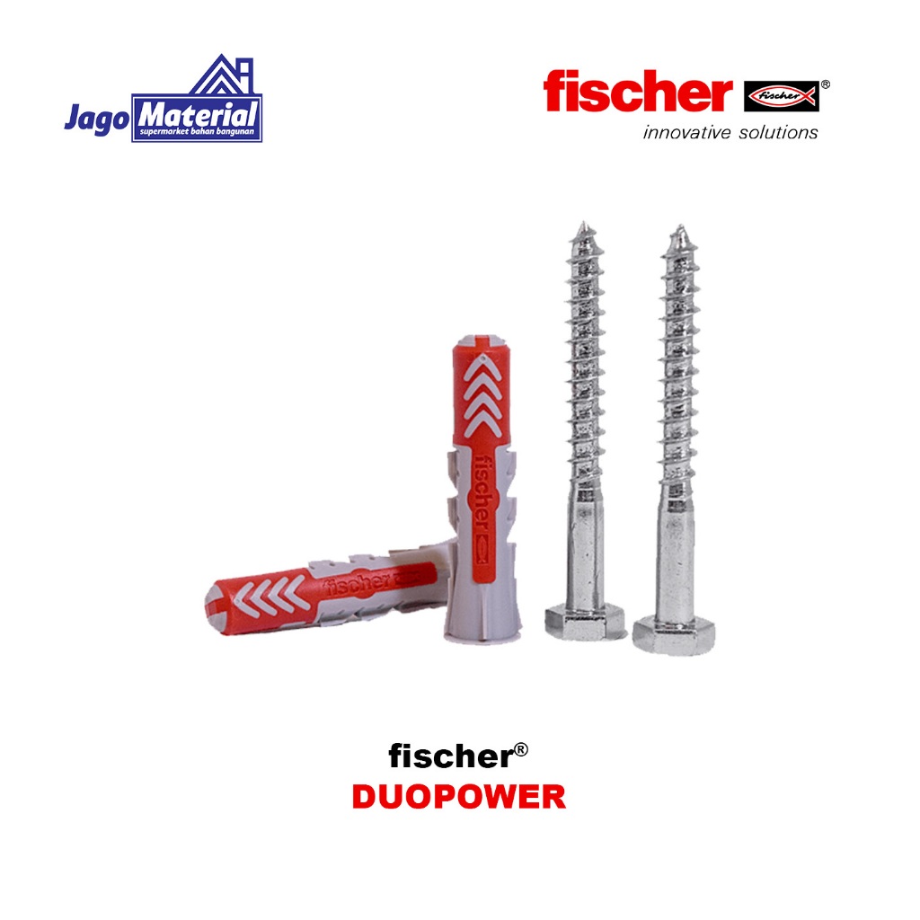 DuoPower Fischer + Screws Size 5, 6, 8,10 | Shopee Singapore