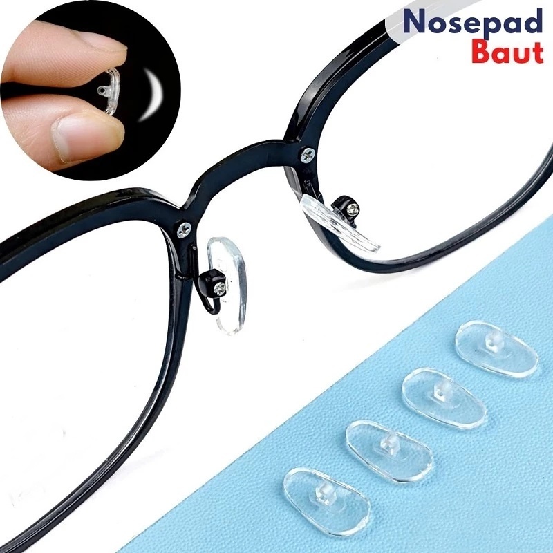 Nosepad Silicone Eyeglass Bolts Eyeglass Nose Support Pads | Shopee ...