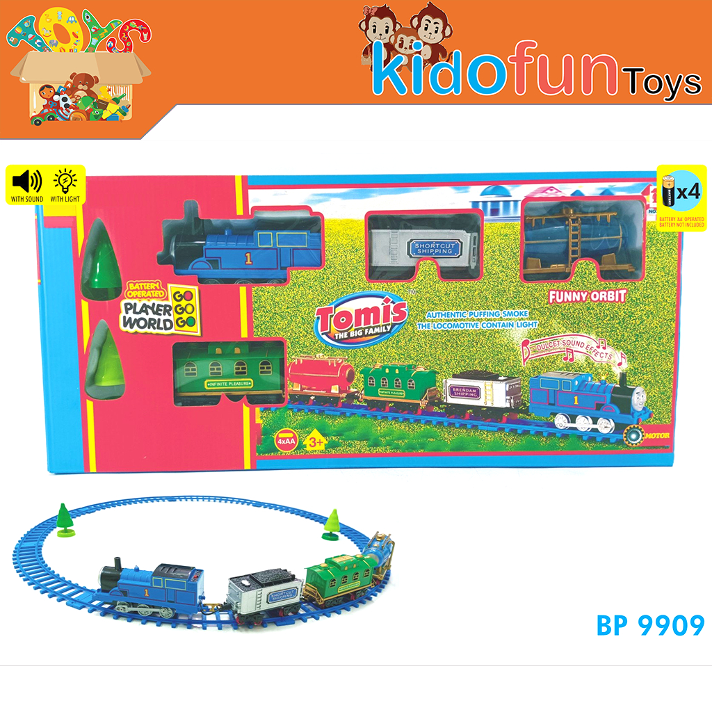 Children's Toy Train with Smoke Emitting and Tomis Sound / ChooChoo ...