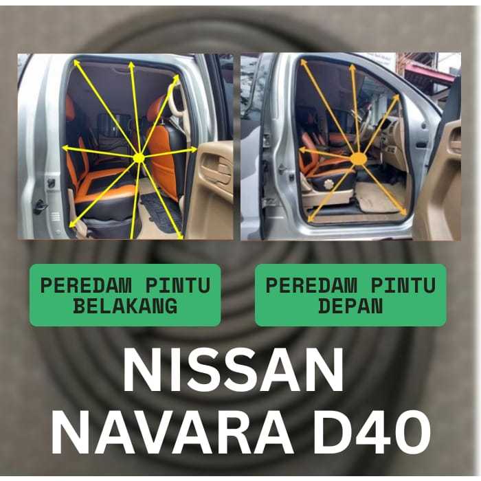 A set of Nissan Navara D40 car door damper rubber, Nissan Navara door ...