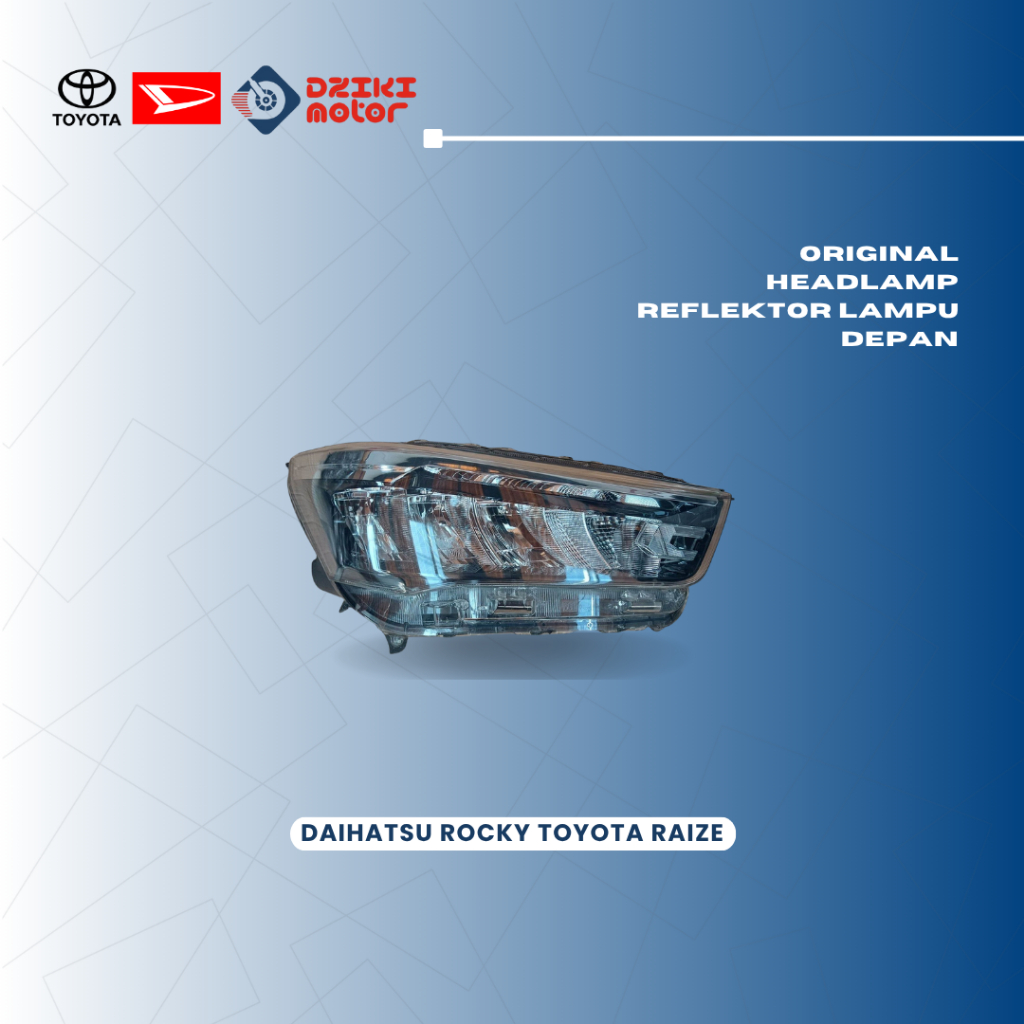 Original Headlamp Reflector Headlight Assy Daihatsu Rocky Toyota Raize ...