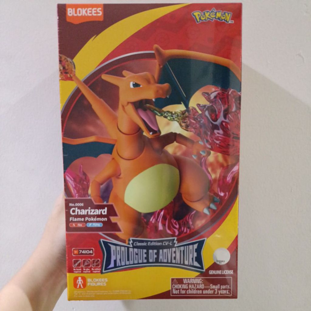 Blokees Charizard charmander Pokemon Figure Classic Edition CV-L ...