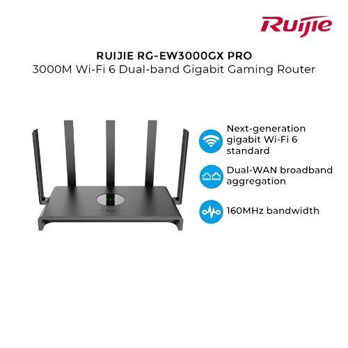 Router Ruijie RG EW3000GX Pro 3000M WiFi 6 Dual Band Giga Bit Mesh ...