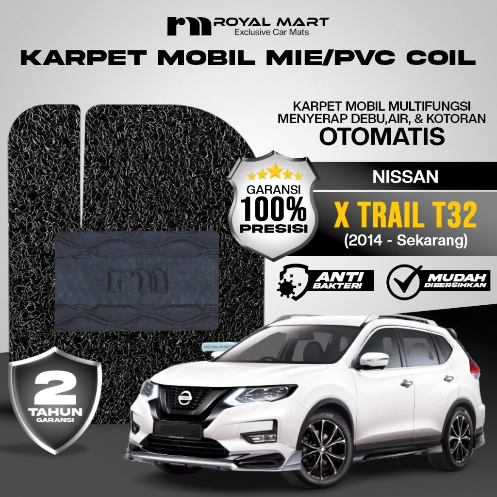 ROYAL MART Premium Noodle Car Mat Nissan Xtrail T32 2014-Present Full ...