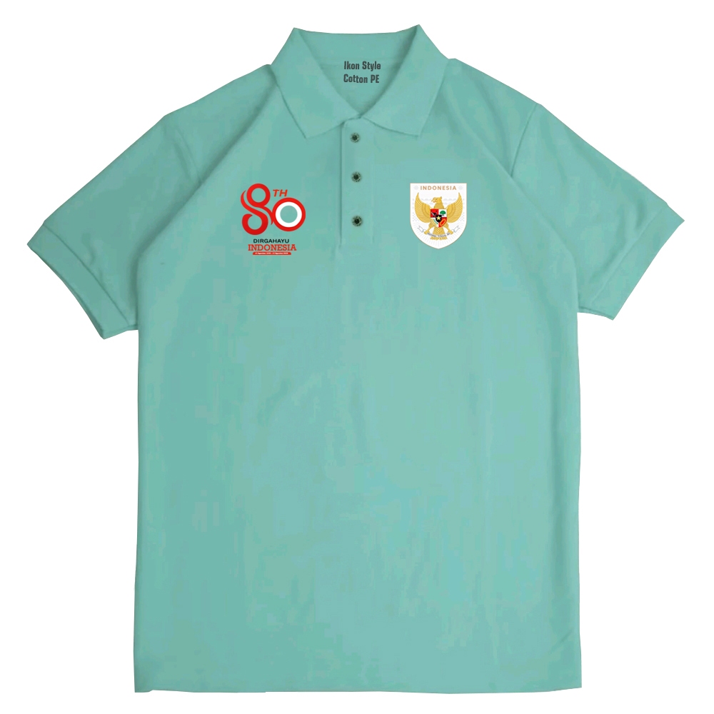 Polo Collar for the 80th Anniversary of the Republic of Indonesia ...