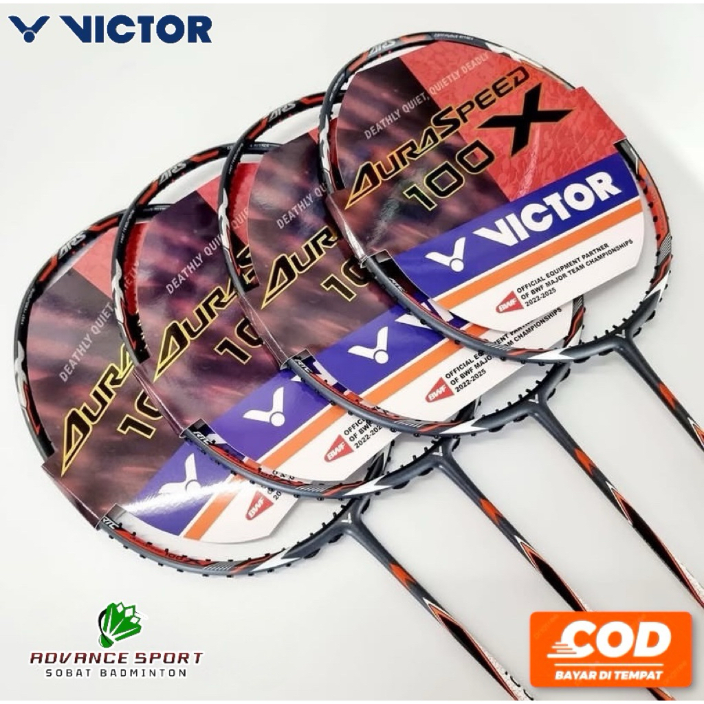 NEWEST BADMINTON RACKET VICTOR AURASPEED 100X SPECIAL EDITION MOH AHSAN ...