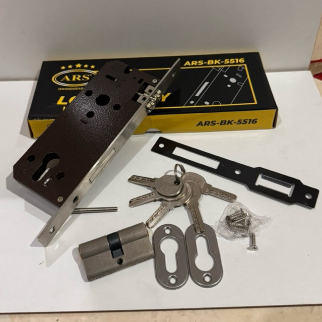 Butterfly Tarung Pelor ARS Door Lock Body BK 5516 | Shopee Singapore