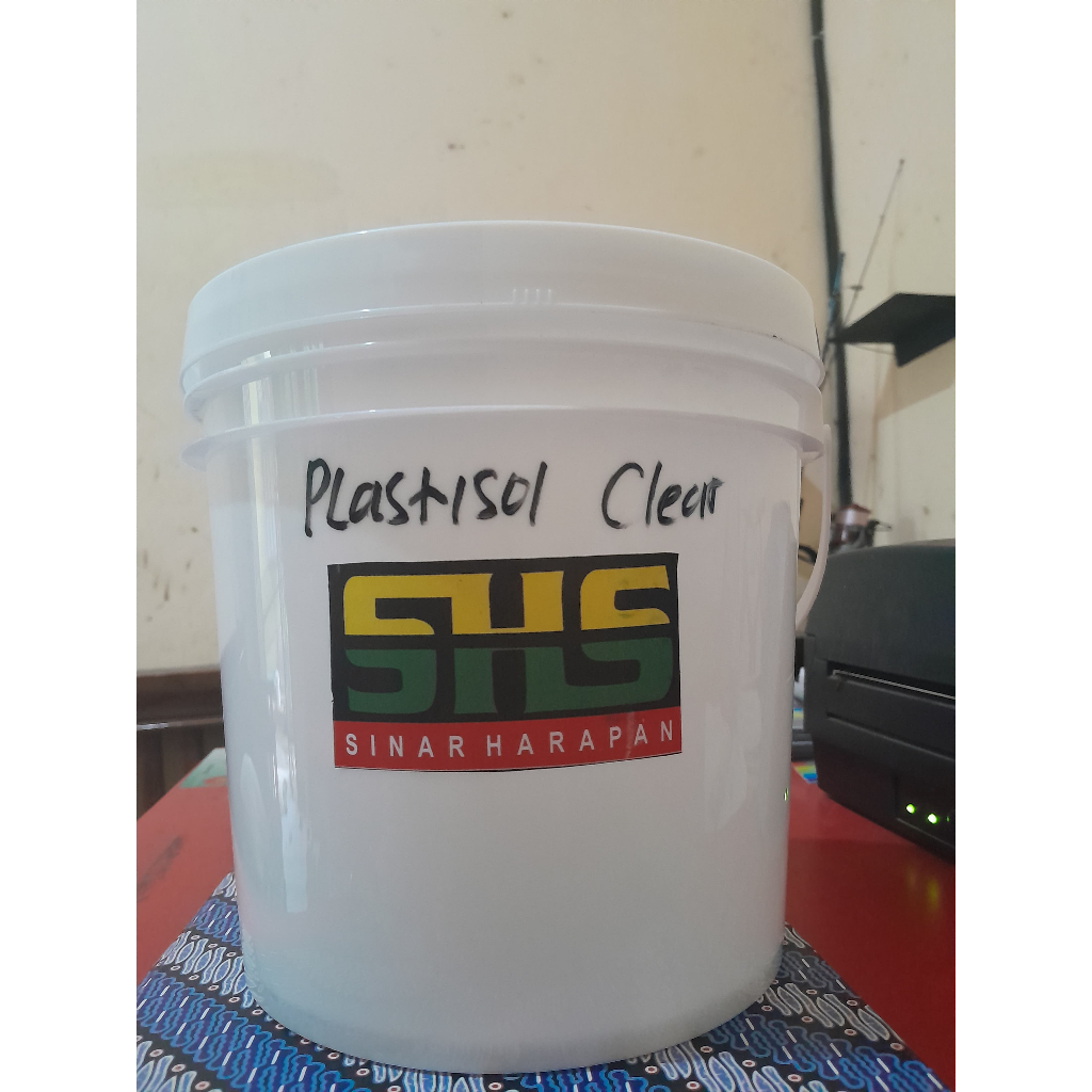 GELL/CLEAR PLASTISOL SINAR HOPE SCREEN PRINTING 5KG PACKAGING | Shopee ...