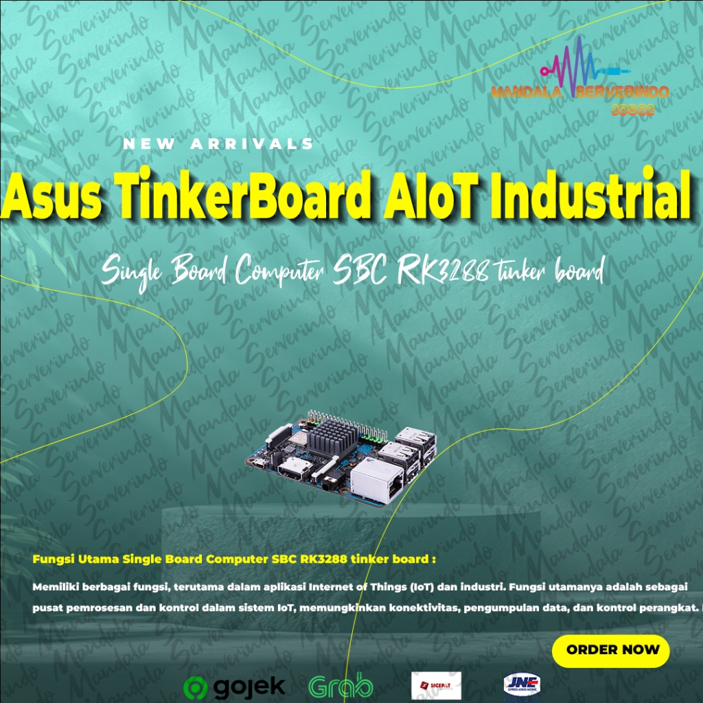 Single Board Computer (SBC) Asus Tinker Board AIoT Industrial Rockchip Quad-Core RK3288 ...