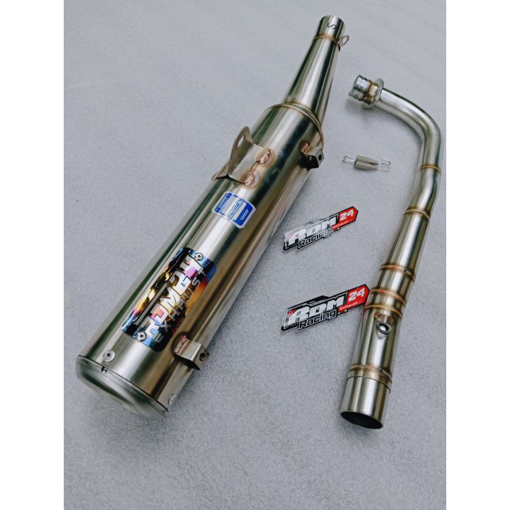 Exhaust RDM 24 Exhaust Pipe 51mm canister conical open specs exhaust ...