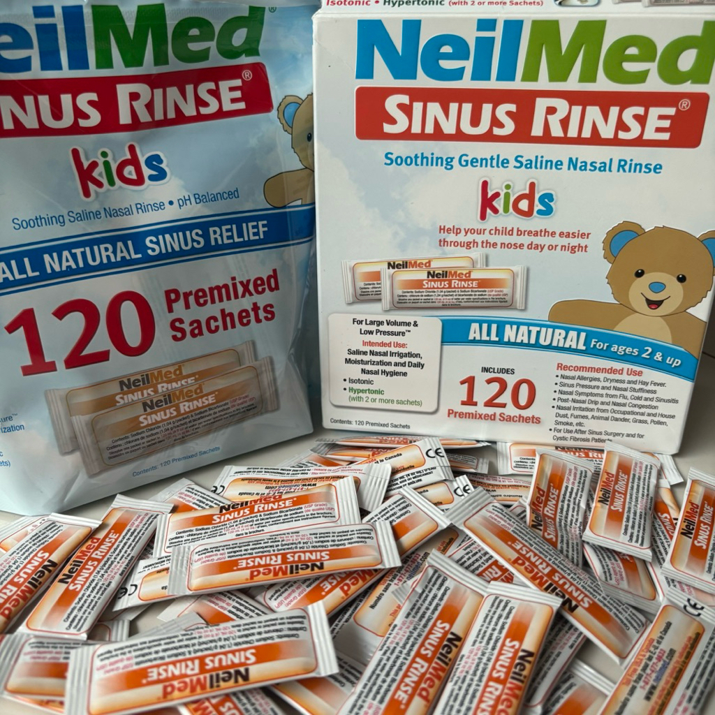 Neilmed Sinus Rinse Premixed Kids & Adult Sachet | Sinusitis Nasal Wash ...